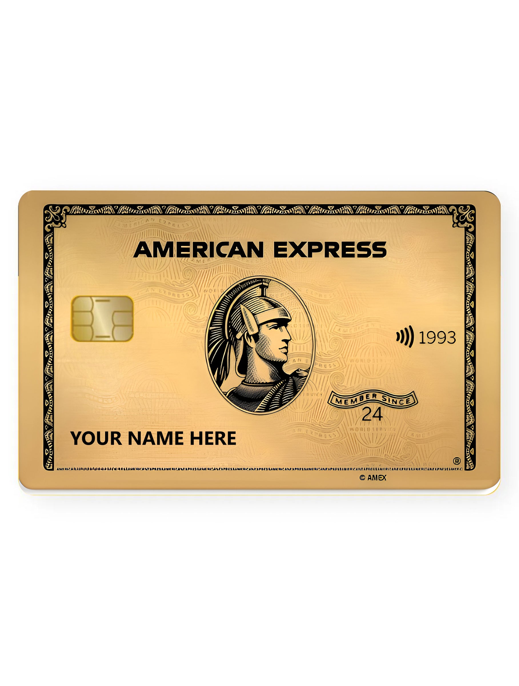 American Express Gold Card Skin 3M Material – THE SKINS