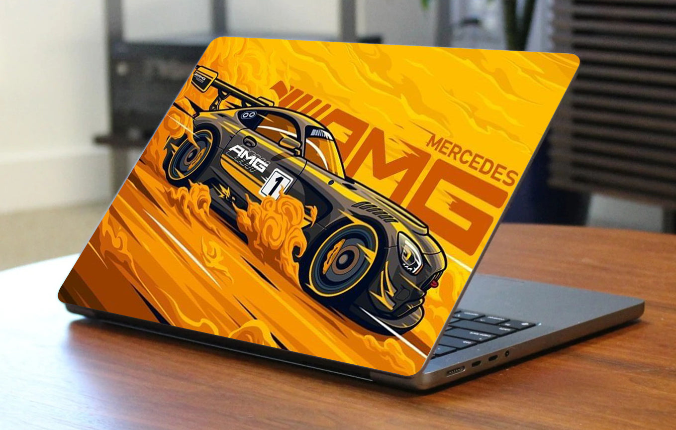 AMG Car Laptop 3M Premium Skins – THE SKINS